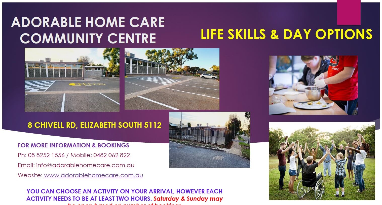 Day Option – Adorable Home Care